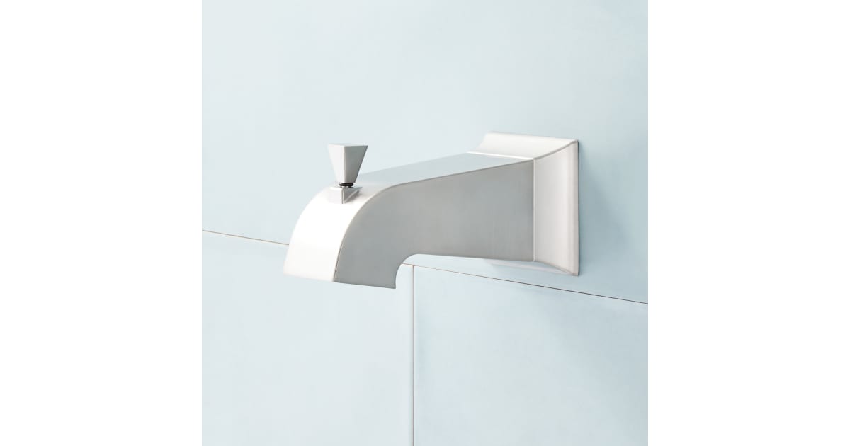 Signature Hardware SHTS82ZBN Vilamonte 5-3/16" Integrated Diverter Tub ...
