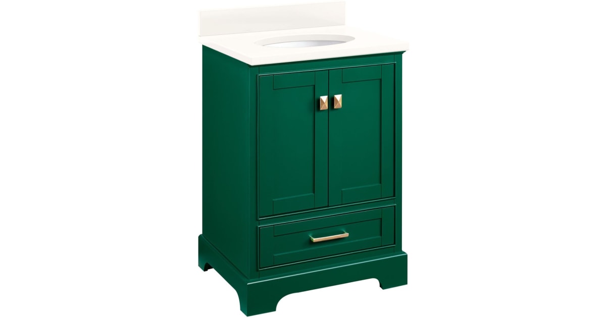 Signature Hardware 460492 Quen 24" Single Vanity Set with | Build.com