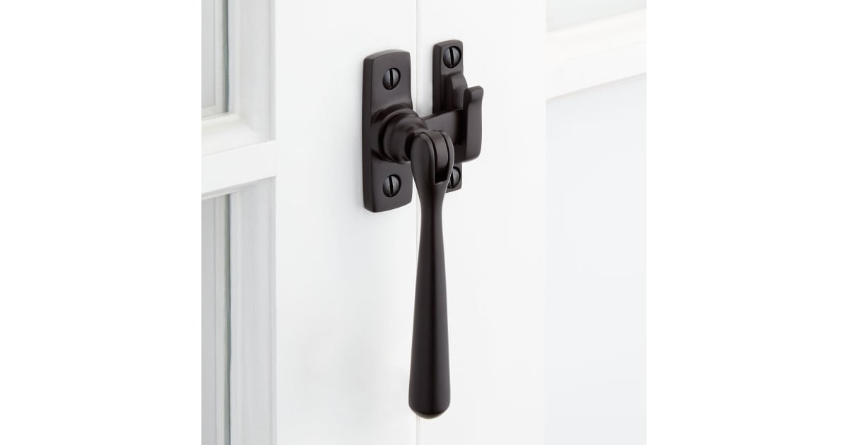 Signature Hardware 473663 Casement Window Latch - Bronze | Ferguson Home