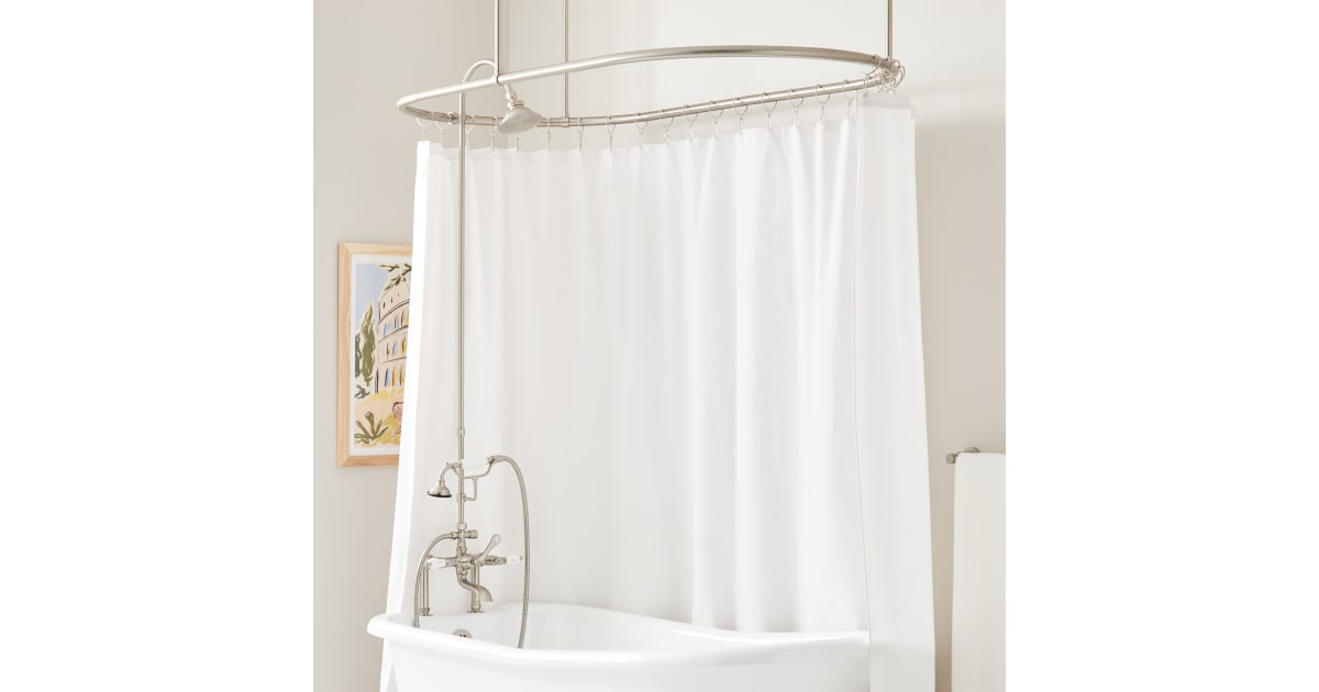 Signature Hardware 476403 Retrofit Showers Trim Package with 4-7/8 ...