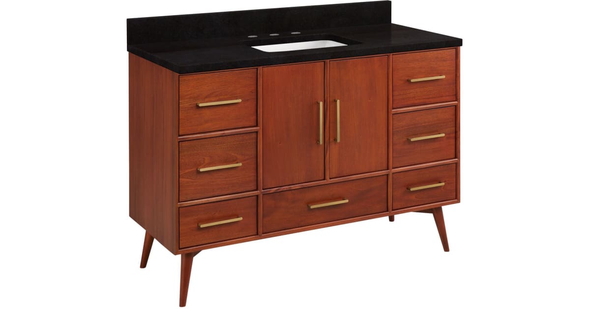 Signature Hardware 478944 Novak 48" Free Standing Single | Build.com