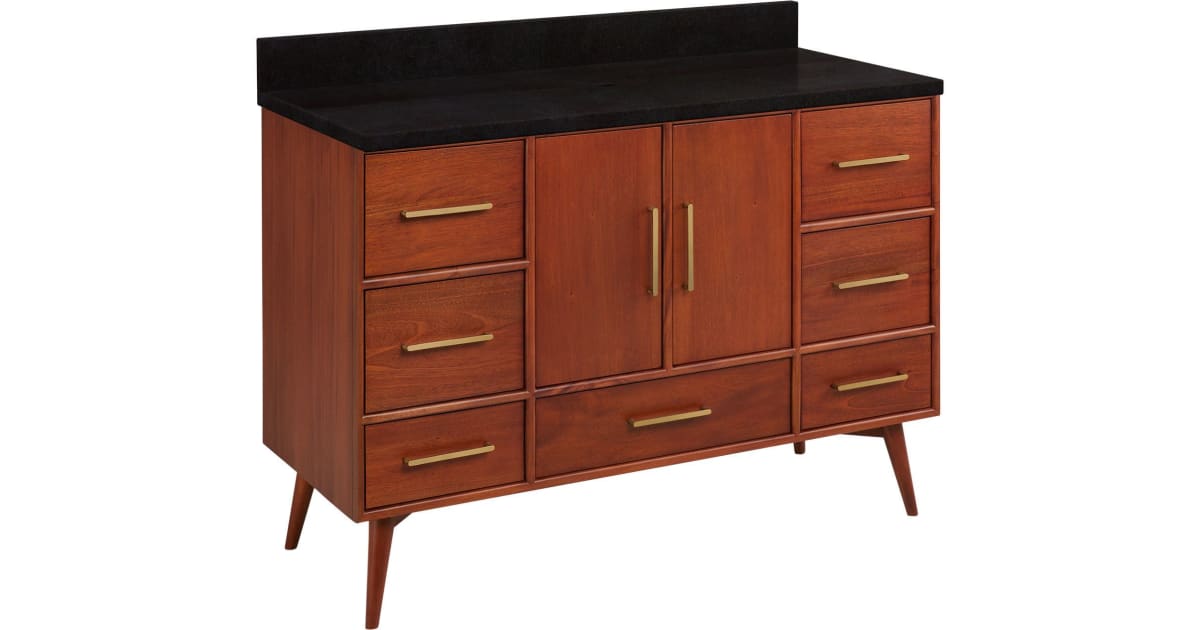 Signature Hardware 478964 Novak 48" Free Standing Single | Build.com