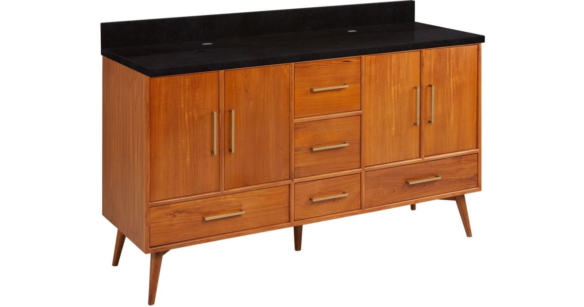 Signature Hardware 478990 Novak 60" Free Standing Double | Build.com