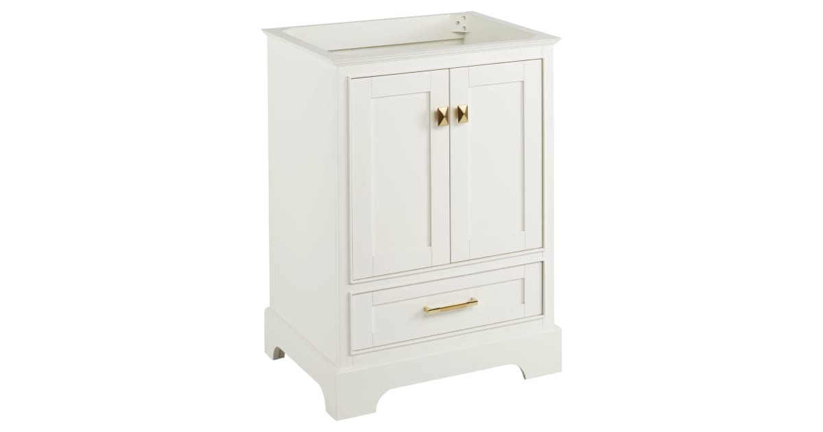 Signature Hardware 480540 Quen 24" Freestanding Single Basin Vanity ...