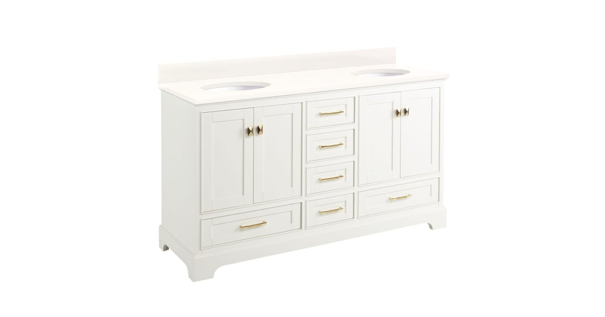Signature Hardware 480735 Quen 60" Free Standing Double | Build.com