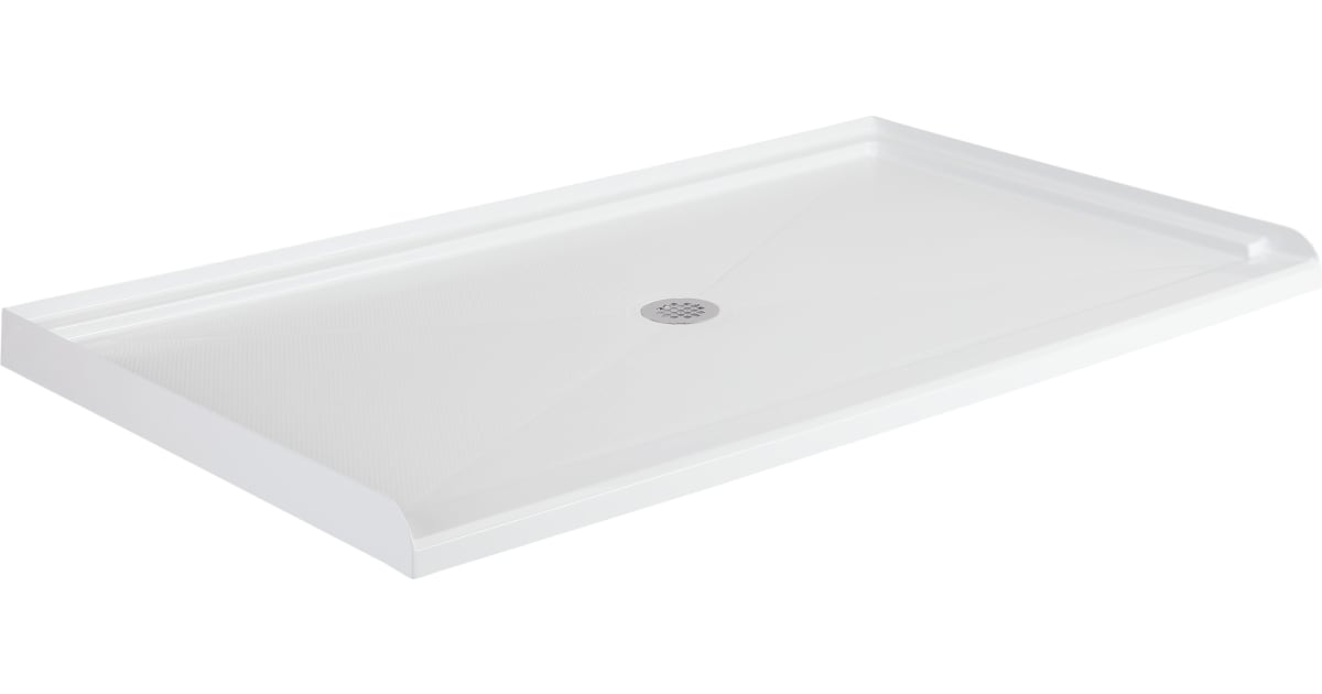 Signature Hardware SHK482205 64" x 36" Three Wall Alcove Shower Base ...