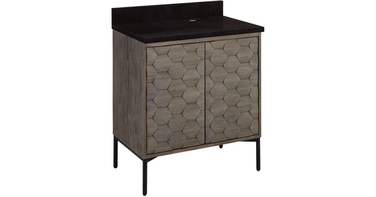 Signature Hardware 482307 Devora 30" Free Standing Single Vanity Set ...