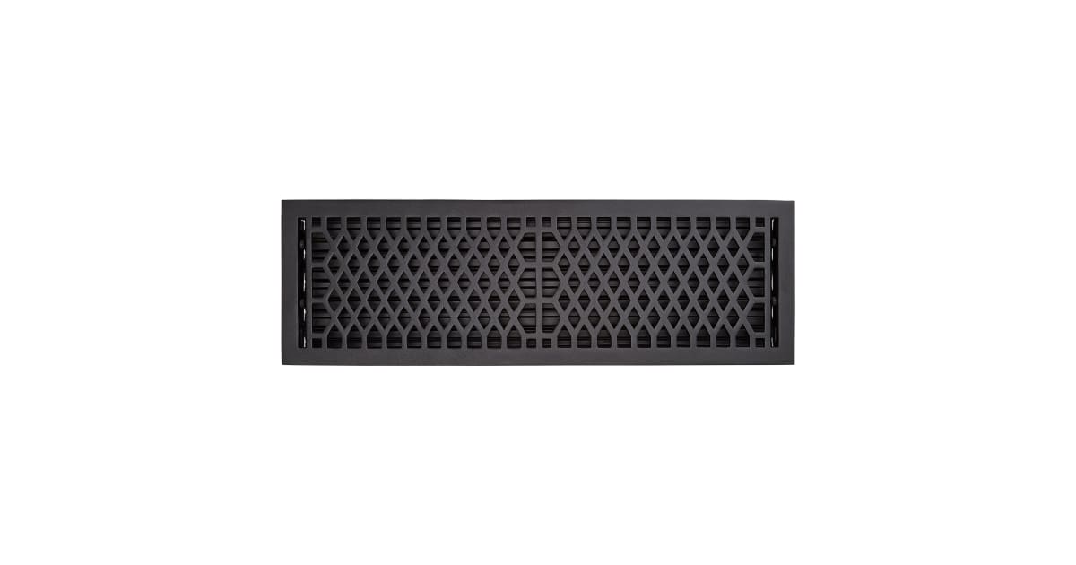 Signature Hardware 482584 Iron Floor Register - 8 x 30 | Ferguson Home