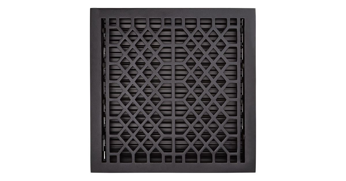 Signature Hardware 482764 Iron Floor Register - 16 x 16 | Ferguson Home