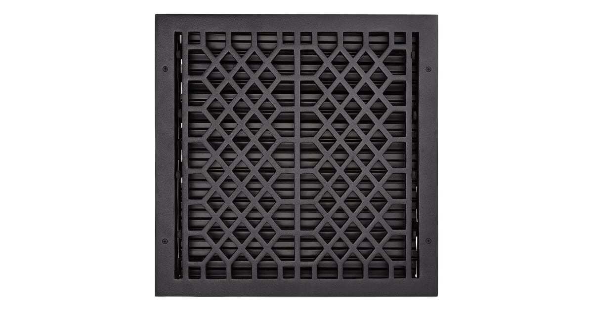 Signature Hardware 482769 Iron Wall Register - 16 x 16 | Ferguson Home