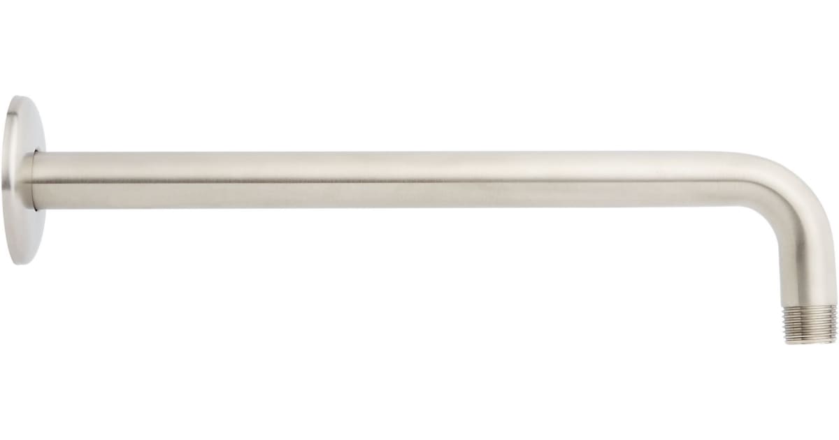 Signature Hardware 482816 Berwyn 12" Wall Mounted Shower Arm and Flange ...