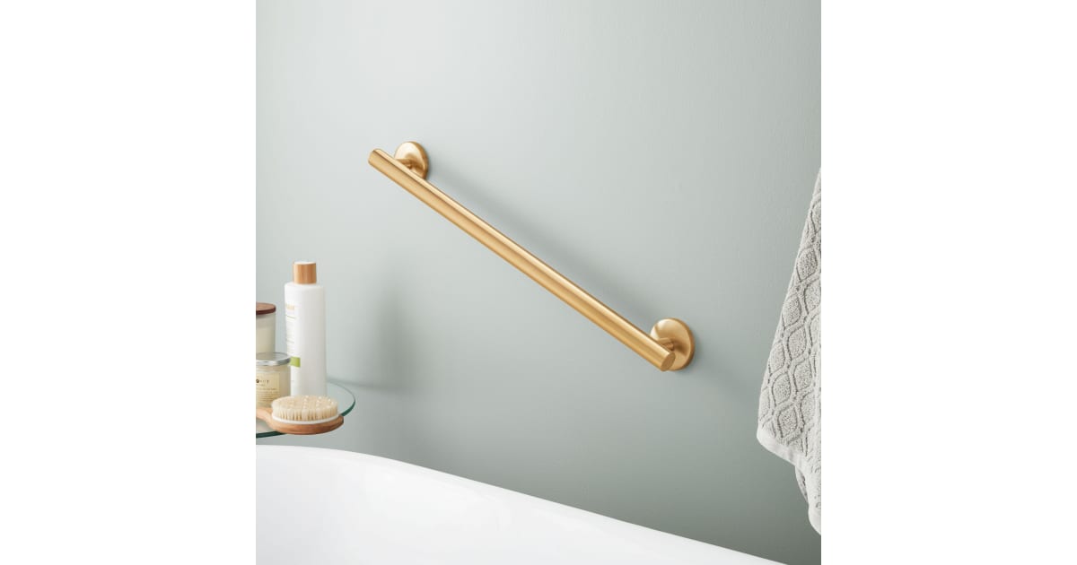 Signature Hardware 482907 Contemporary 24" Grab Bar | Ferguson Home