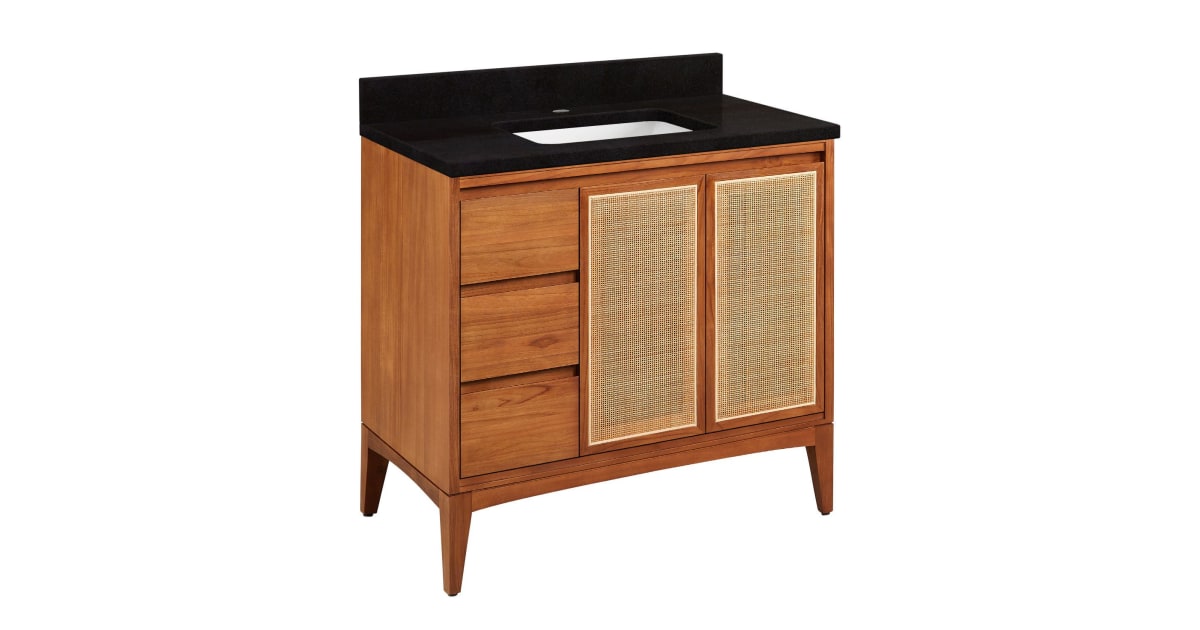 Signature Hardware 483289 Simien 36" Undermount Single Basin Vanity Set ...