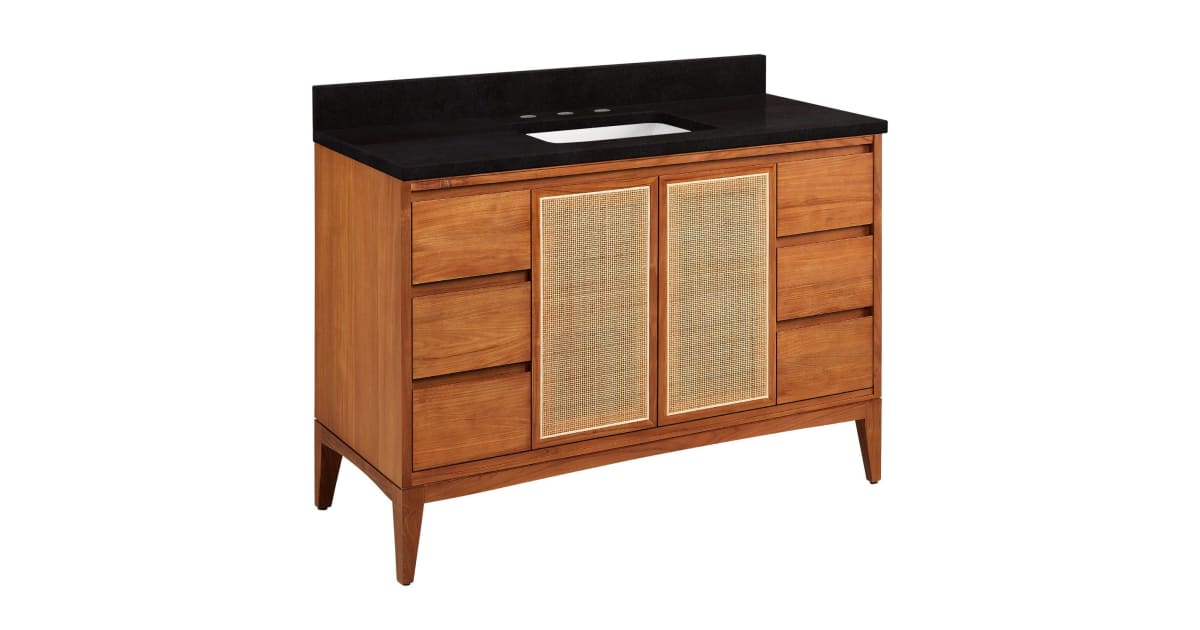 Signature Hardware 483297 Simien 48" Undermount Single Basin Vanity Set ...