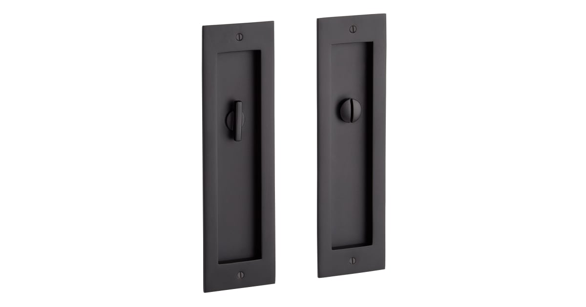 Signature Hardware 483730 8-1/2" Tall Elongated Pop-Out Brass Pocket ...