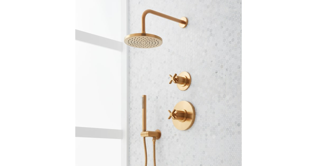 Signature Hardware SHK484046 Vassor Pressure Balanced Shower System ...