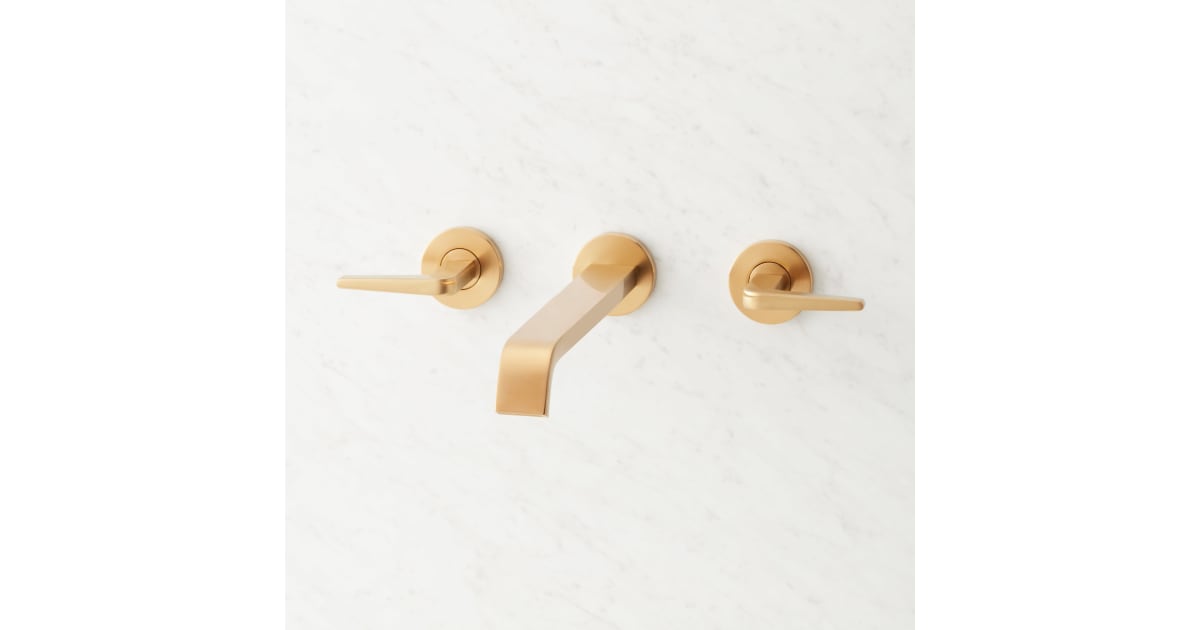 Signature Hardware SHDRWMTFBG Drea Wall Mounted Tub Filler | Ferguson Home