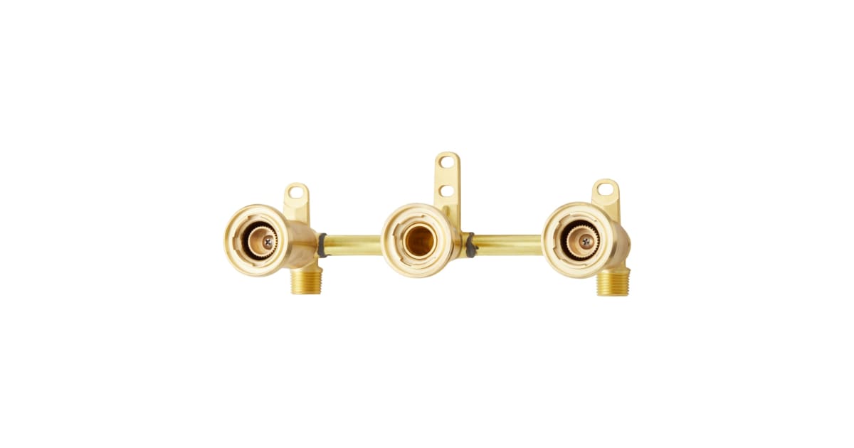 Signature Hardware SHWMR2000 Wall-Mount Faucet Rough-in Valve ...