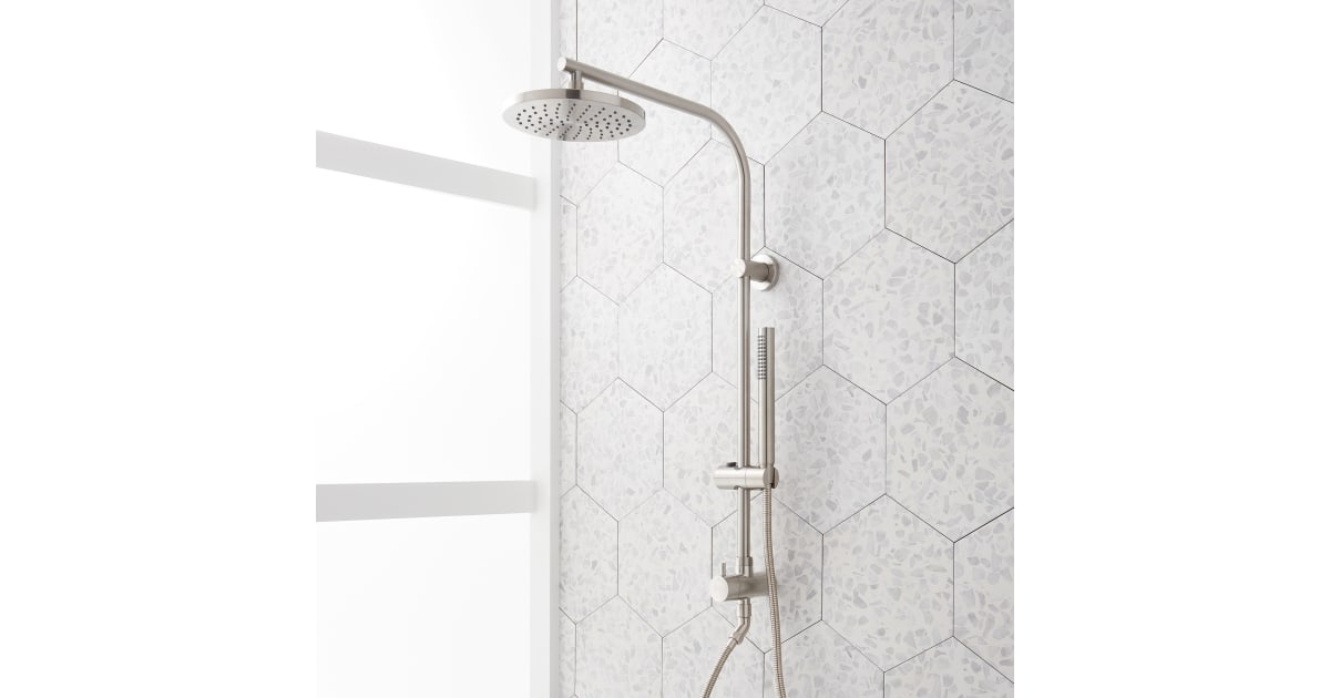Signature Hardware SHK485434 Retrofit Exposed Pipe Shower Set with ...