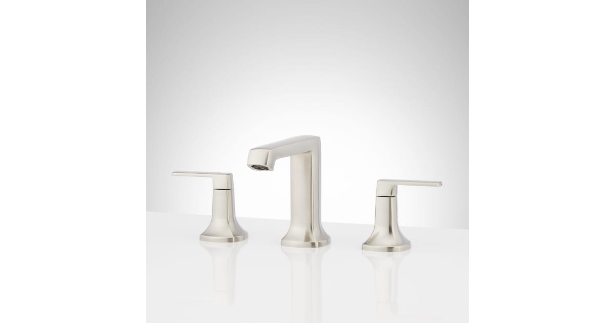 Signature Hardware SHWSCSF807ZBN Sefina 1.2 GPM Widespread Bathroom ...