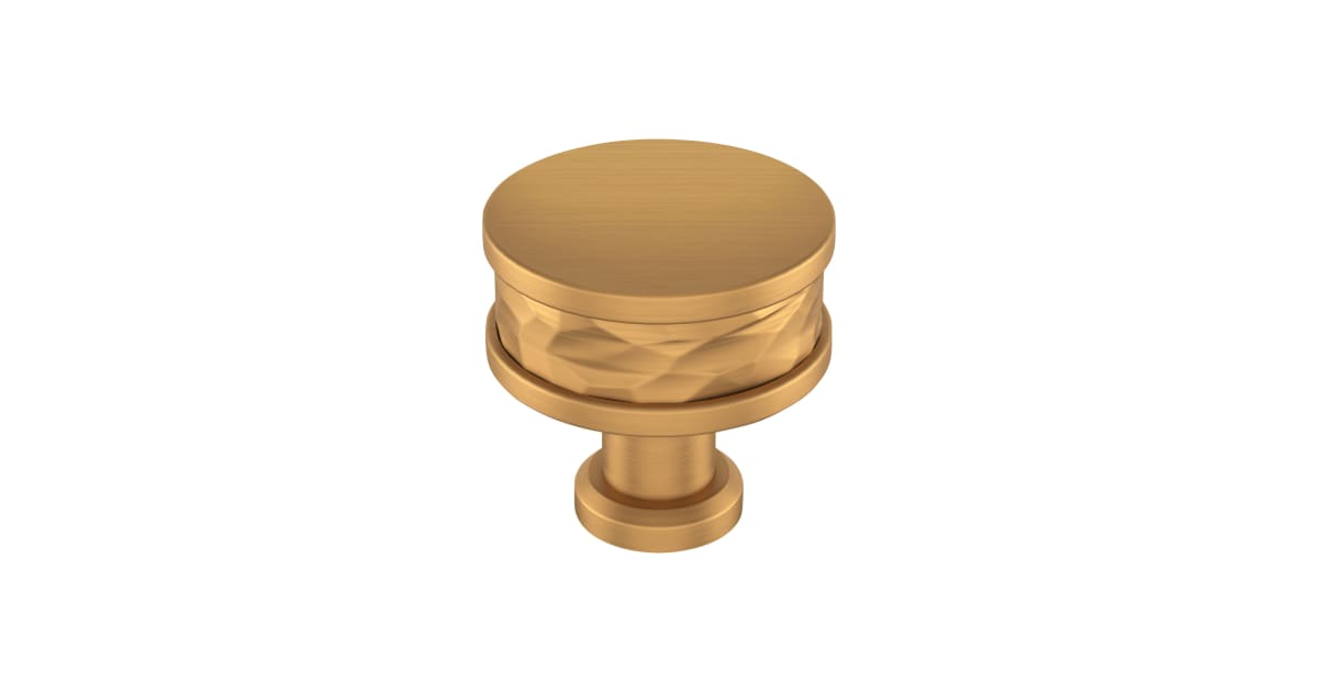 Signature Hardware SH553197BG Lazzara 1-1/4 Inch Hammered Mushroom ...