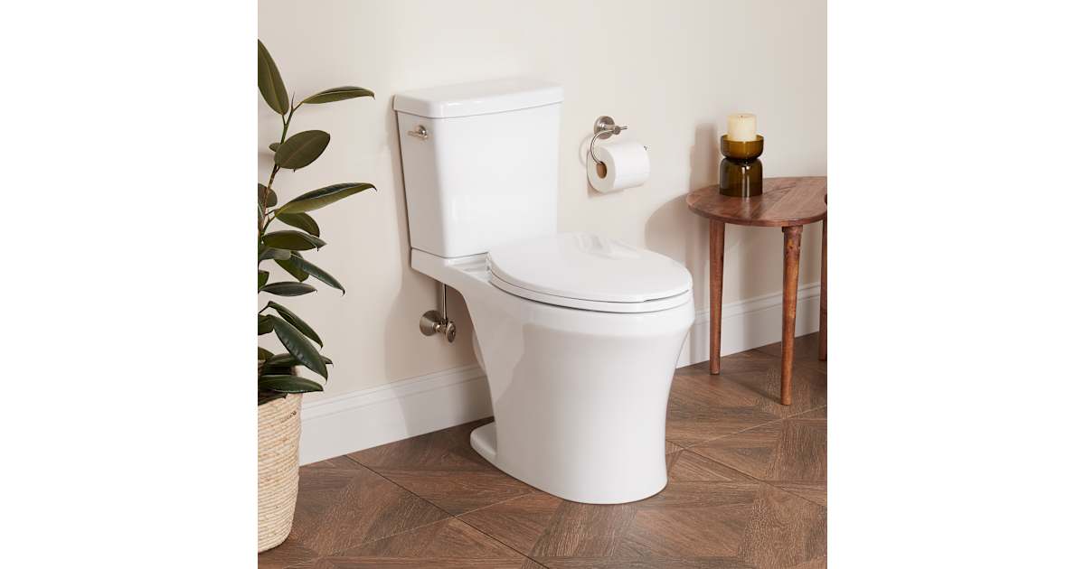 Signature Hardware SHK498235 Millspring 1 GPF Two Piece Elongated ...