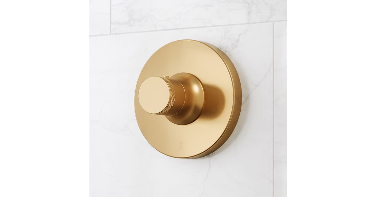 Signature Hardware SHK498435 Lentz Thermostatic Valve Trim Only with ...