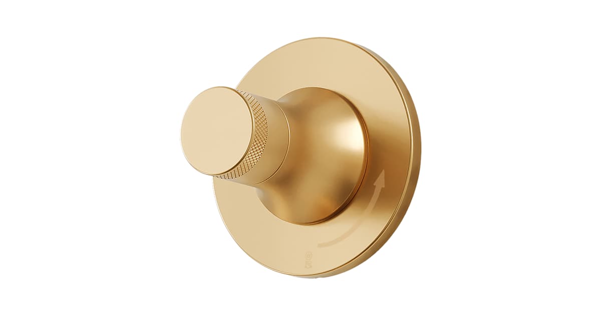 Signature Hardware SHLZ9007LHBG Lentz Single Handle Volume Control ...