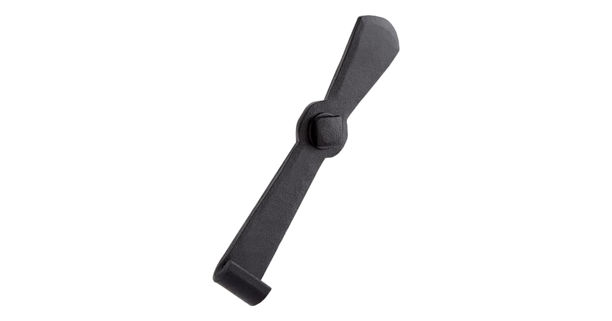 Signature Hardware 500739 Rhinebeck 6" Hand-Forged Iron Shutter Dog ...