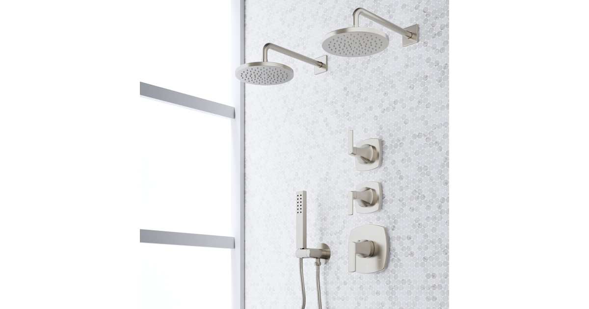 Signature Hardware SHK559236 Sefina Thermostatic Shower System with ...