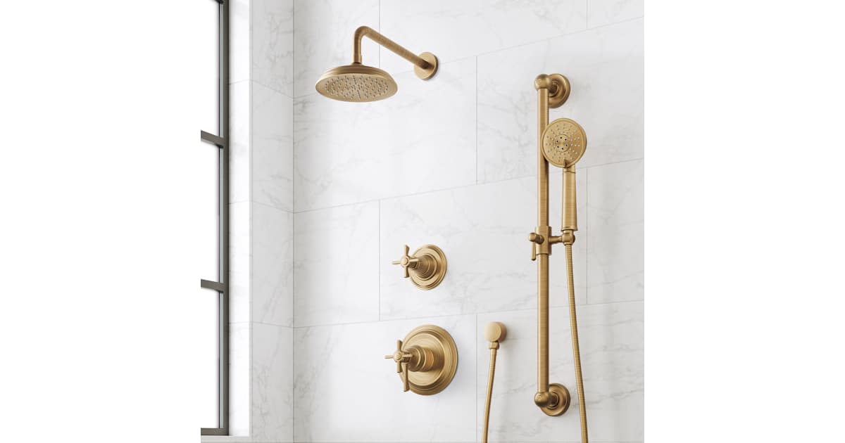 Signature Hardware SHK559948 Marceau Dual Control Pressure Balance ...