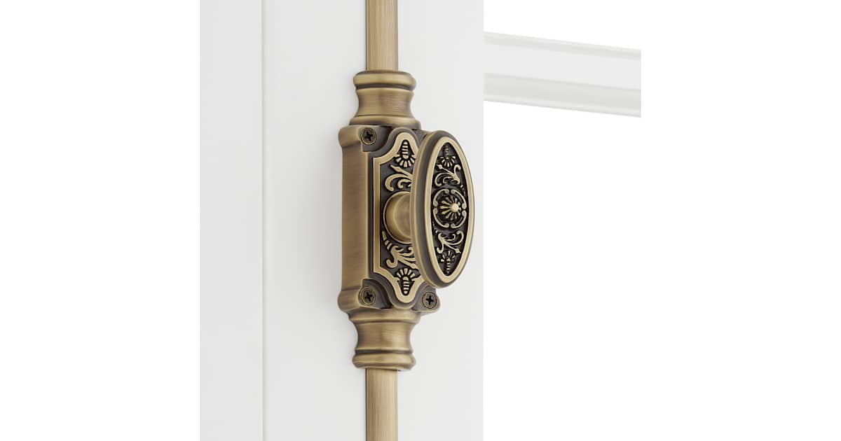 Signature Hardware 560243 Helmina 2 Inch Tall Cabinet Cremone Security ...