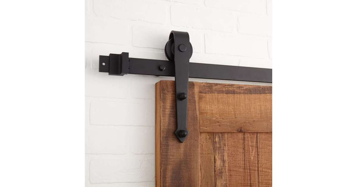 Signature Hardware SHBDPACK116-BK Anders Barn Door Hardware and Door ...