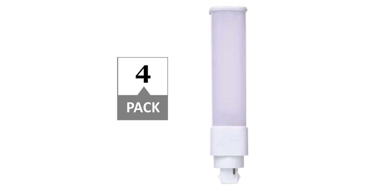 Simply Conserve L12PL50G24DH-4 Pack of (4) - 12 Watt G24D LED ...