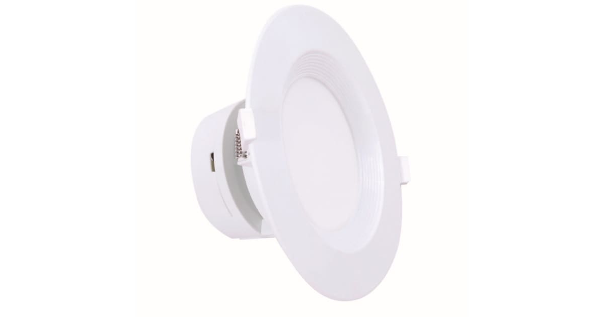 Simply Conserve L9DL630D 6" Integrated LED Baffle Canless Recessed Trim ...