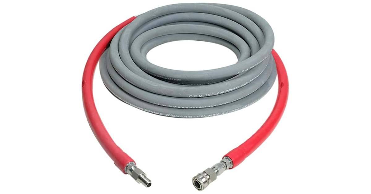Simpson 41192 Simpson R2 200-Foot (1/2") 10,000 PSI Wrapped Rubber High ...