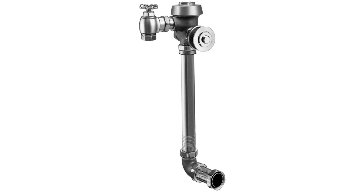 Sloan 3771606 1.28 GPF Concealed Water Closet Flushometer for Wall Hung ...