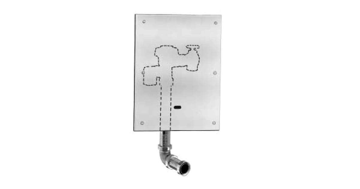 Sloan 3453013 Concealed, Sensor Operated Royal Model Urinal Flushometer ...