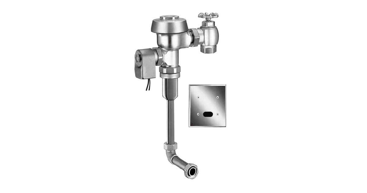 Sloan 3453211 Concealed, Sensor Operated Royal Model Urinal Flushometer ...
