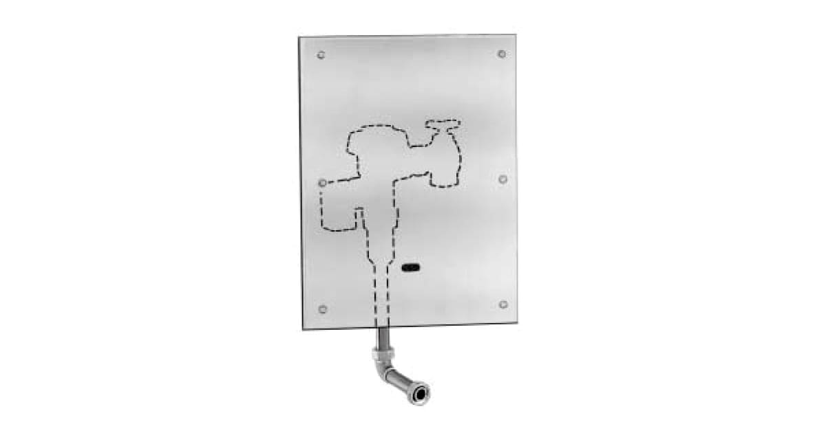 Sloan 3453215 Eco Friendly (0.5 gpf) Concealed, Sensor Operated Royal ...