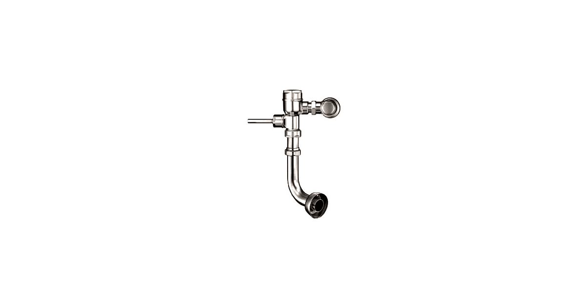 Sloan 3320800 Exposed, Water Closet Flushometer for floor mounted back ...
