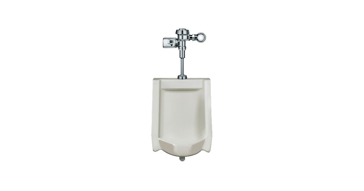 Sloan 10001402 High Efficiency Urinal features a battery-battery ...