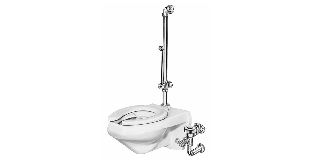 Sloan 3087100 Water Saver (3.5 gpf) Slimline® Bedpan Washer Regal ...