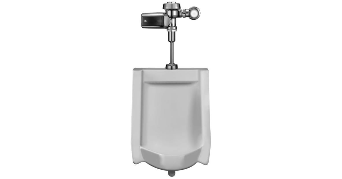 Sloan 10021403 Efficiency 0.25 GPF Urinal with Top Spud Placement and ...