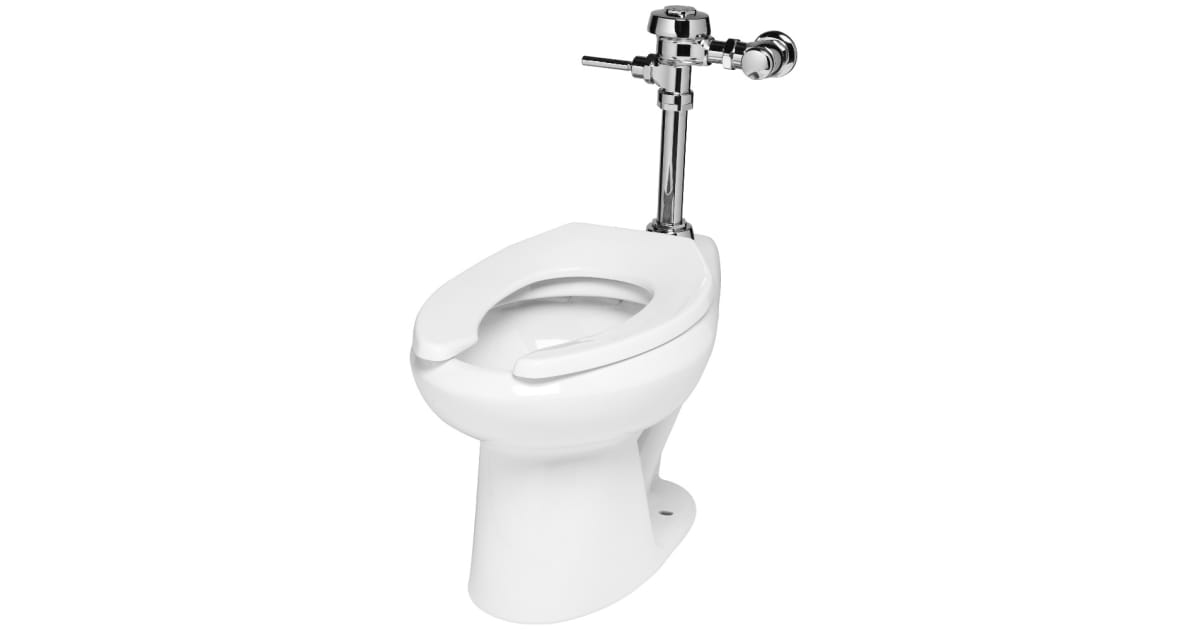 Sloan 20001304 1.28 One Piece Elongated Standard Height Toilet with ...