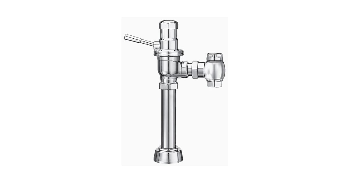 Sloan 3057002 Dolphin 1.6 GPF Toilet Flushometer with Top Spud ...