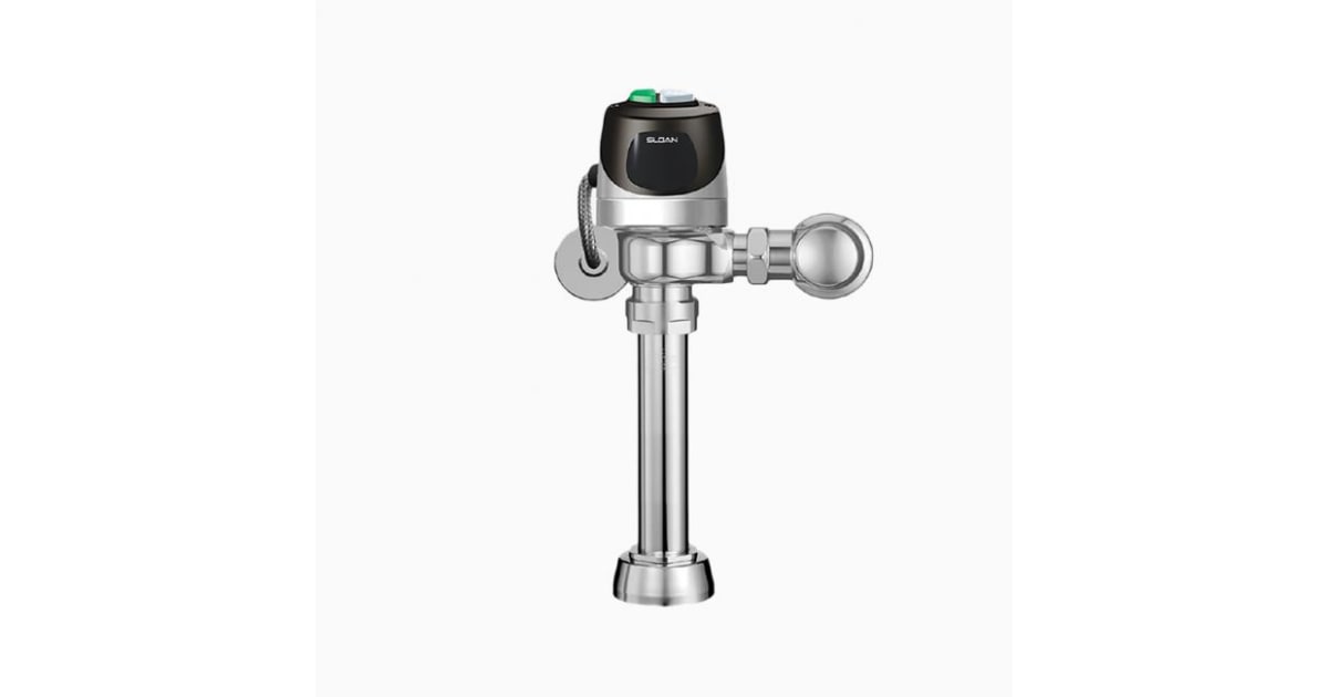 Sloan 3370421 ECOS Exposed Sensor Hardwired Water Closet Flushometer ...