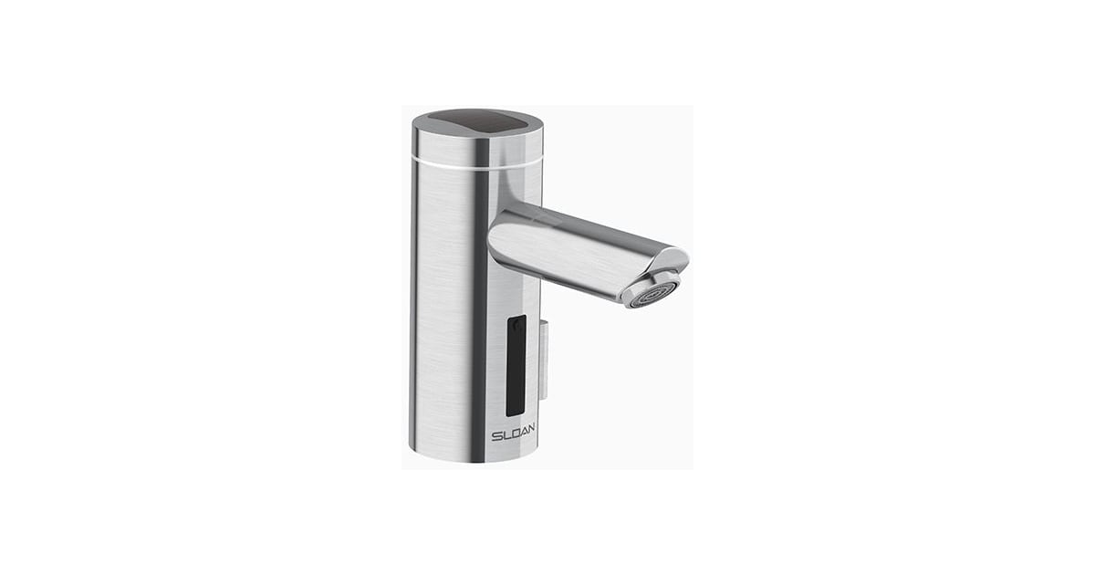 Sloan 3335092 Solis .5 GPM Single Hole Electronic Bathroom Faucet with ...