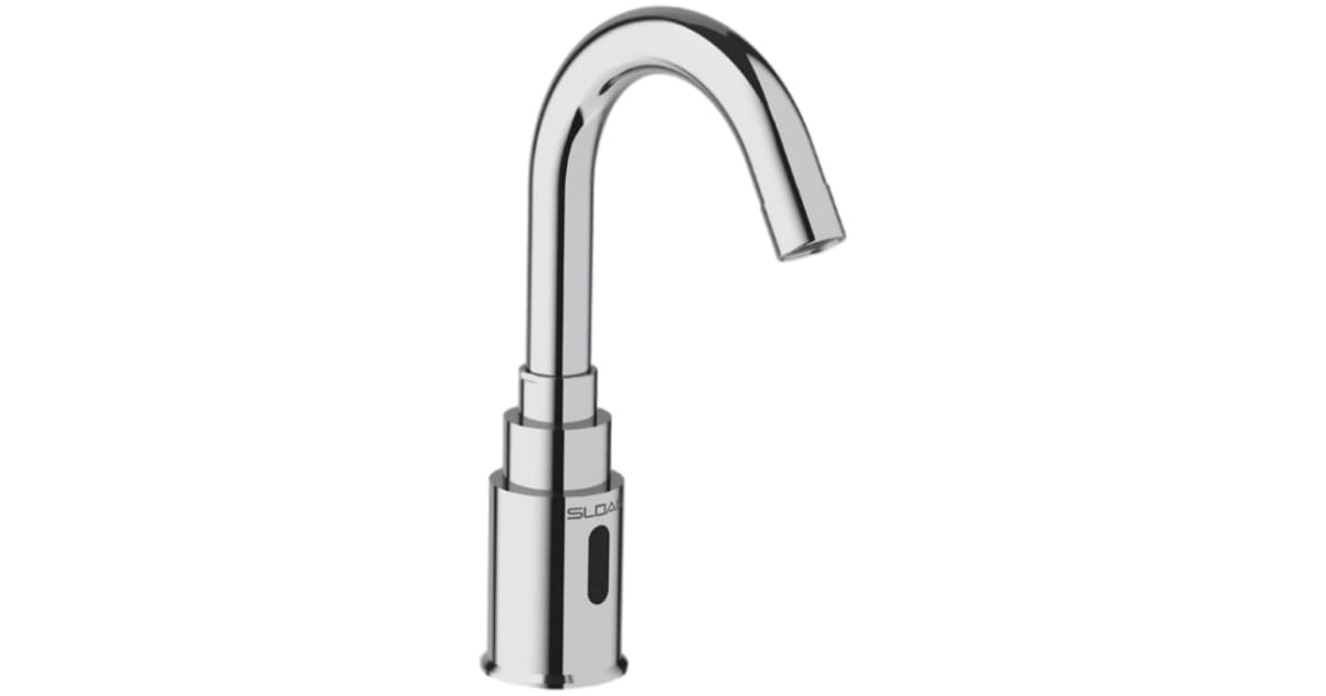 Sloan 3362152 Sensor Activated Electronic Gooseneck Faucet for Tempered ...