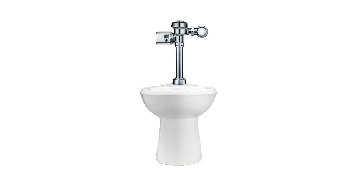 Sloan 20001402 Royal 1.28 GPF Floor Mounted Elongated Toilet Bowl Only ...